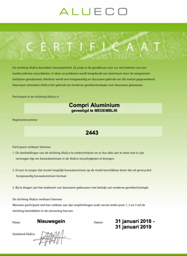 Compri Aluminium Medemblik