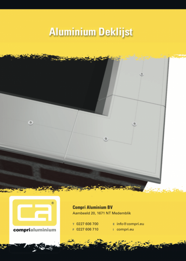 Compri Aluminium - Aluminium voor dak, gevel en solar