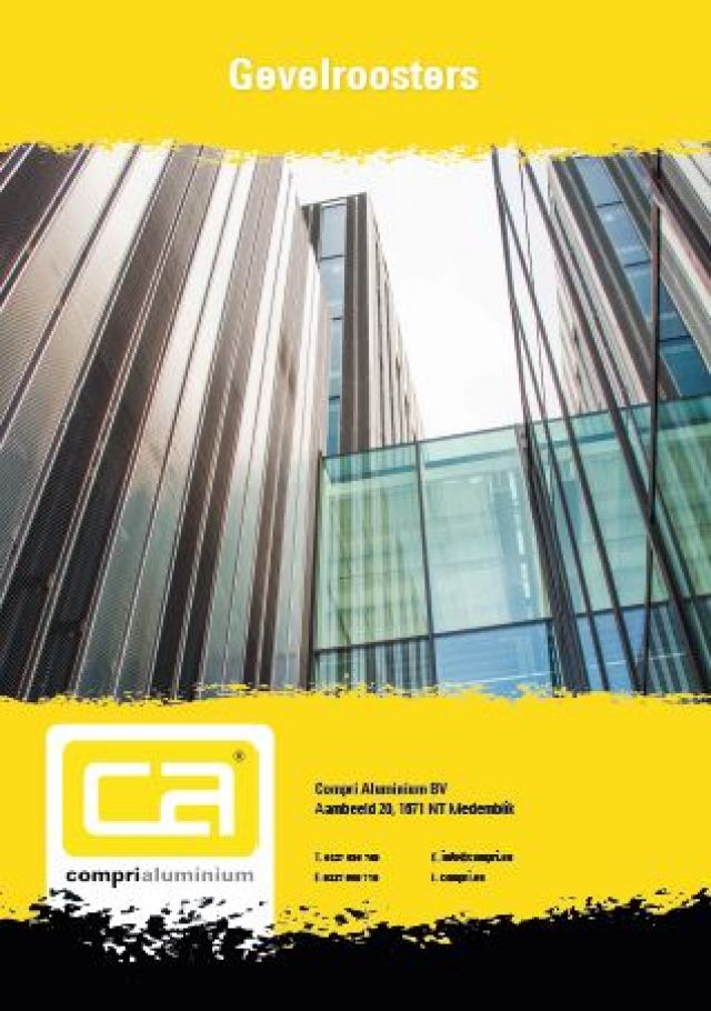 Compri Aluminium - Aluminium voor dak, gevel en solar